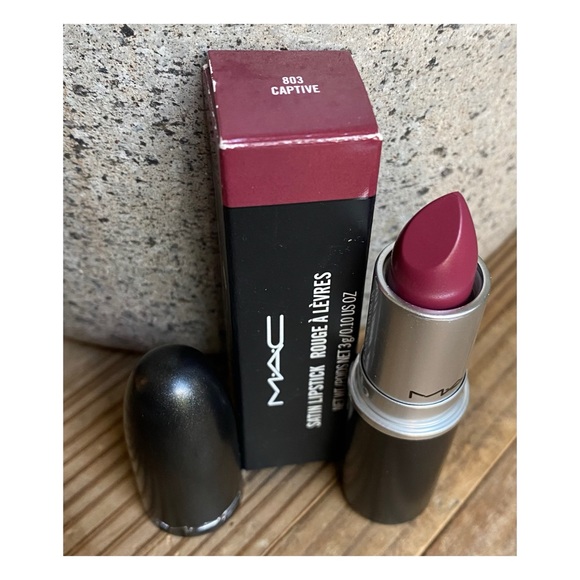MAC Cosmetics | Makeup | Mac Satin Lipstick Captive | Poshmark